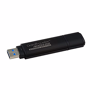 Kingston Digital 64GB USB 3.0 DT4000 G2 256 AES FIPS 140-2 Level 3 Encrypted (DT4000G2DM/64GB)