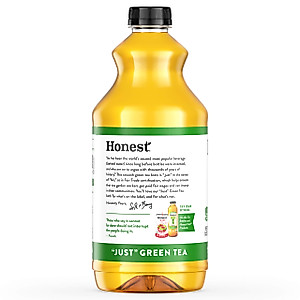 Honest Tea Just Green Tea, 59 Fl Oz Bottles (Pack of 8)