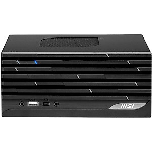 MSI PRO DP20ZA (MFF) Desktop, AMD Ryzen R5-5600G, Radeon Vega 7, 8GB' Memory (Dual-CHL), 250GB SSD, WiFi 5, USB Type-C, Windows 10 PRO, 3-YR Warranty (5M-059US)