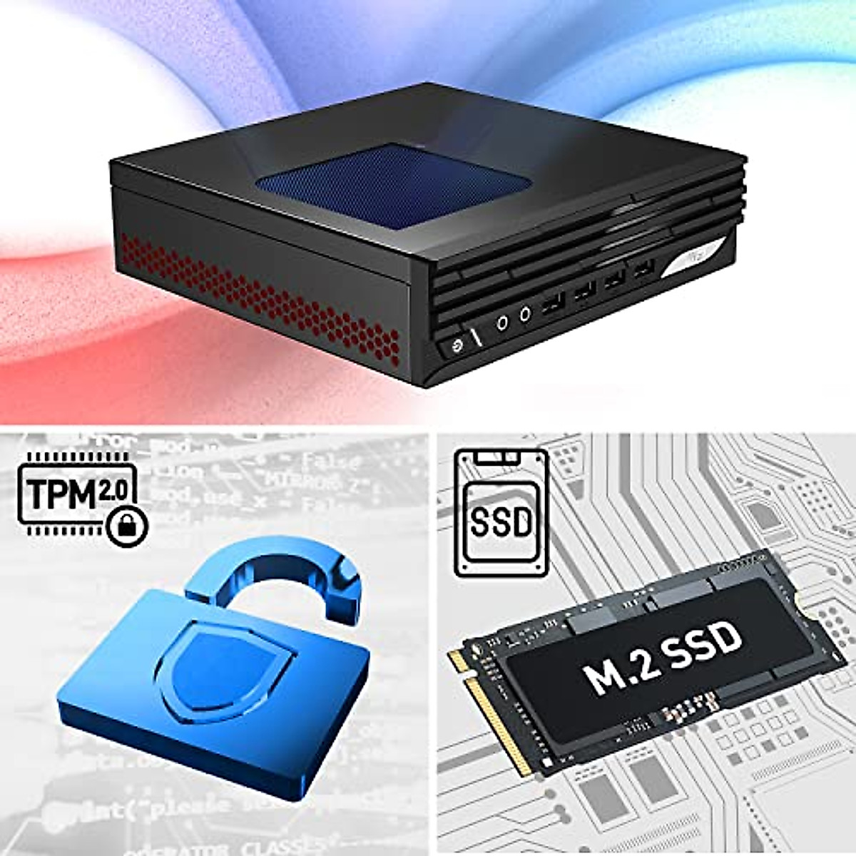 MSI PRO DP21 Desktop, Intel Core i7-13700, UHD 770, 16GB' Memory, 500GB SSD, WiFi 6 AX211, Windows 11 PRO/3Y Onsite Warranty (13M-495US), Black