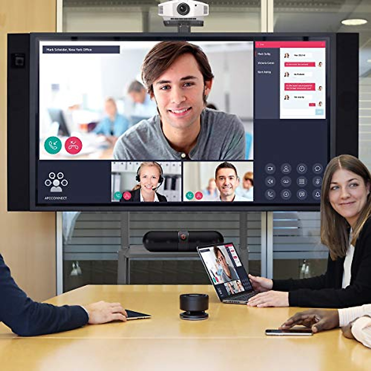 Suptek Mobile TV Cart Floor Stand for 40-100 inch TVs and LED LCD Screens Max 900x600 VESA Large Base Height Adjustable (ML1800B)