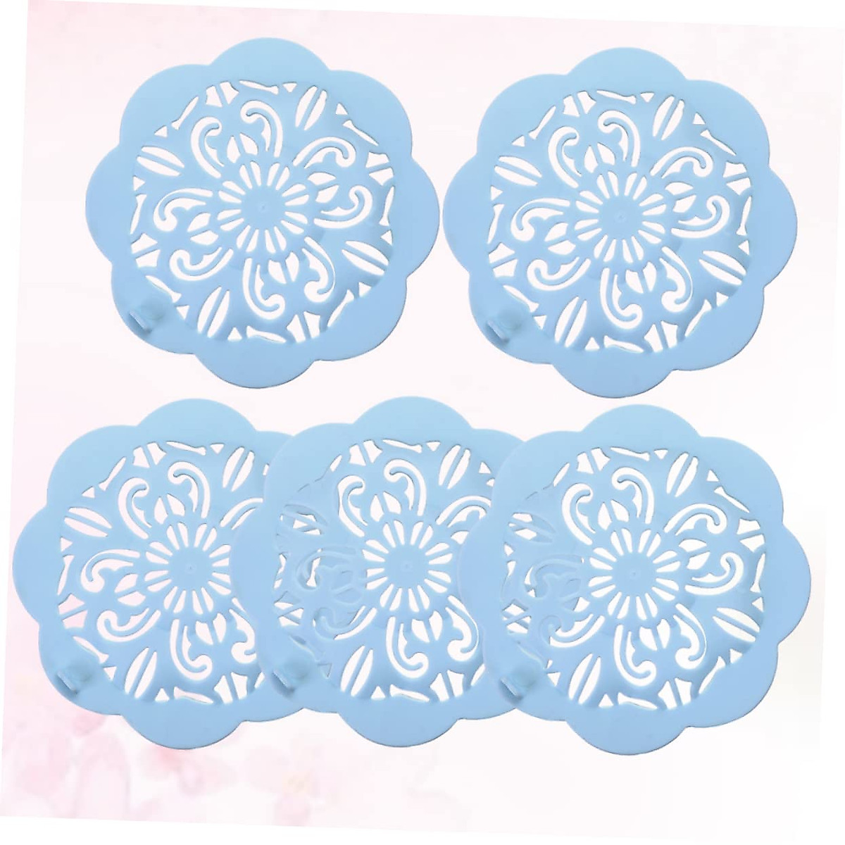 BUTIFULSIC 5pcs Sink Plug Sink Strainer Plug Sink Strainer Stopper Drain Filter Strainer Drain Cover Sink Drain Filter Bath Filter Tub Strainer Hair Catcher Filter for Sink Hair Organ Pool