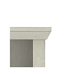 Bush Furniture Yorktown Tall 5 Shelf Bookcase, White Oak