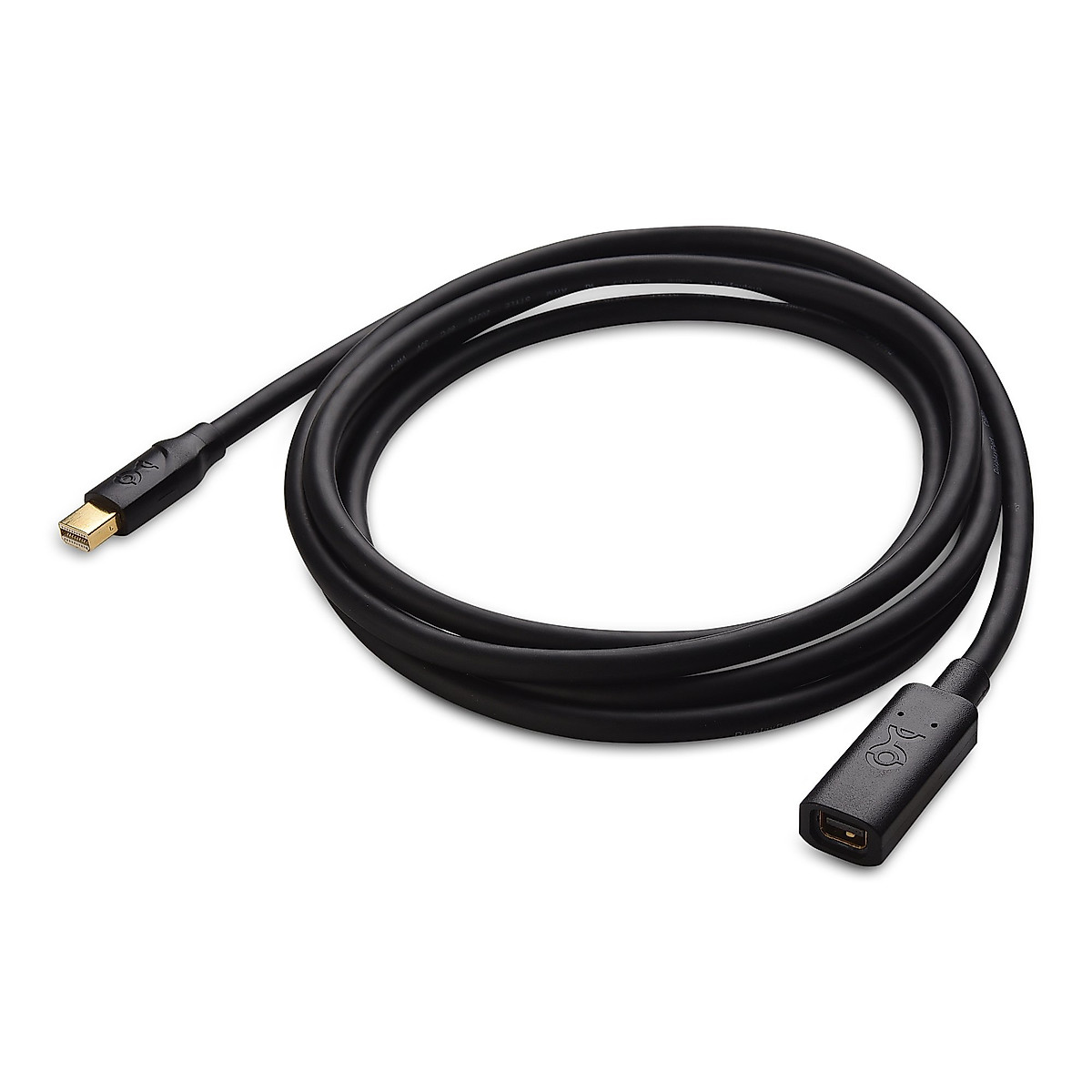 Cable Matters Mini DisplayPort Extension Cable (Mini DP Extension Cable) in Black - 6 Feet