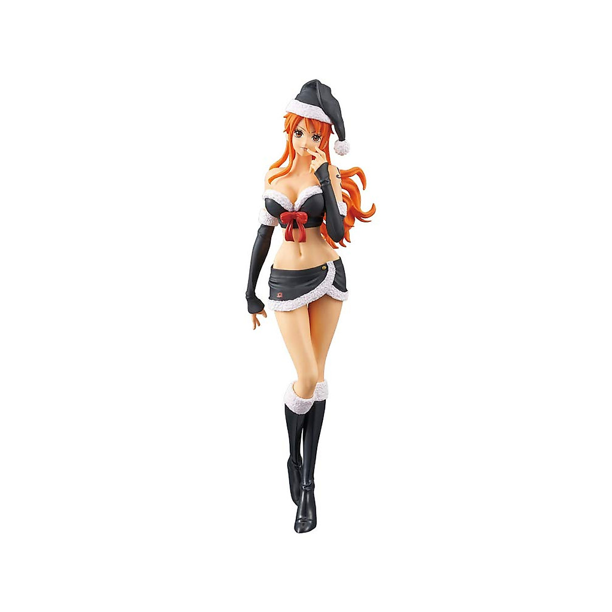 Banpresto One Piece Glitter & Glamours Nami Christmas Style Action Figure (Black Version)