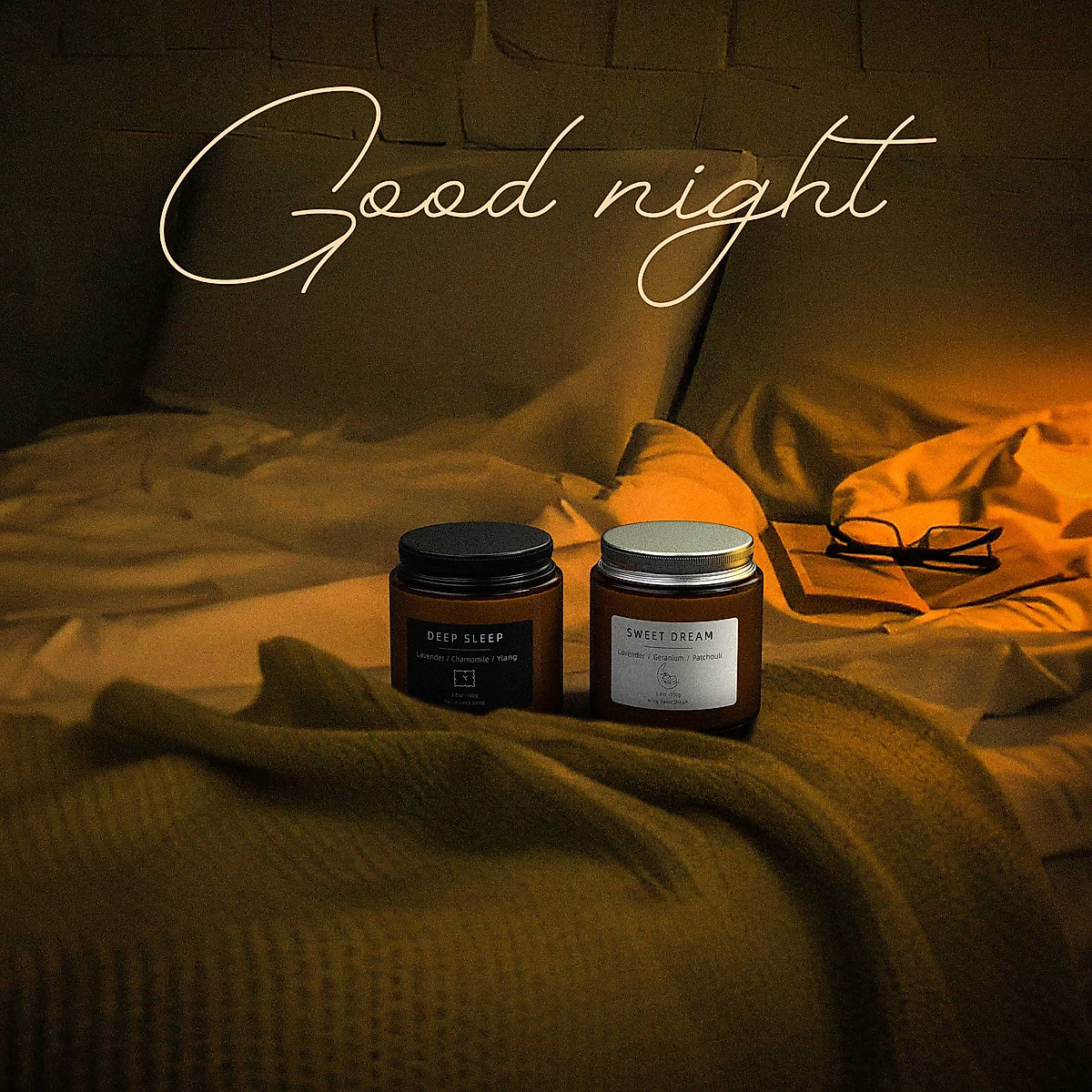 Scented Candles, BOYUJK Candles for Home Scented, Scented Candle Set for Stress Relief and Promote Sleep, Candles Gifts for Women and Men