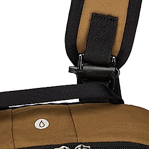 Pacsafe Vibe 20L Security & Anti-Theft Daypack - Slash Proof & Lockable, Tan