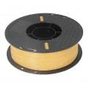 PLA 1.75mm Filament High Accuracy Smokeless 3D Printer Filament Printing Consumables 1kg, Good Adhesion 3D Printer Roll Filament 3D Printing Supplies (Gold)