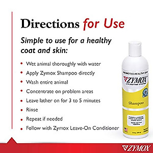 Zymox Enzymatic Shampoo for Dogs and Cats, 12oz