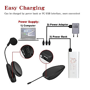 n/a Wireless Instrument Microphone Suction Cup Condenser Gooseneck Mic Voice Recording Live Show for Guitar Violin Bas