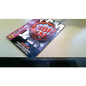 Arena Nba Jam Sega Game Gear Instruction Manual---licensed By Sega Enterprises, Ltd. For Play on the Sega Game Gear System