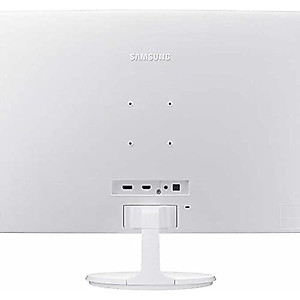 SAMSUNG 27" Curved Monitor, Widescreen LED FHD (1920x1080) Display, 4 ms Response Time, VGA D-Sub, DisplayPort, HDMI Standard, with MTC HDMI