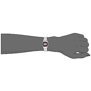 Casio Women's Digital Watch with Metal Bracelet LA-670WA-4