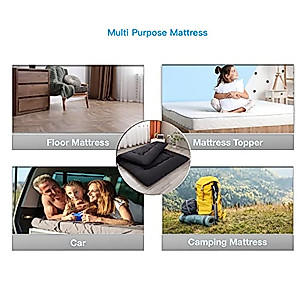 Heimorn Japanese Floor Mattress, Japanese Futon Mattress, Shikibuton Foldable & Portable Camping Mattress with Washable Cover, Dark Gray Full-XL,Grey