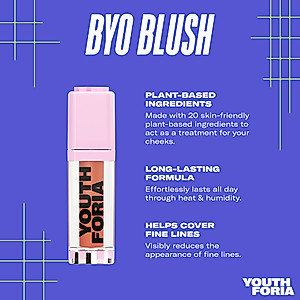 Youthforia BYO Blush, Tinted Blush Oil For Youthful Vibrancy, Blendable, Hydrating & Lightweight Formula, Vegan & Cruelty-Free, But Tonight