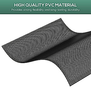FASTSNAIL Dust Proof Cover for Xbox Series X, Dust Filter Cover Kit Compatiable with Xbox Series X, Include 2 Pack PVC Mesh Filter Cover and 4 Rubber Thumb Grip Cover