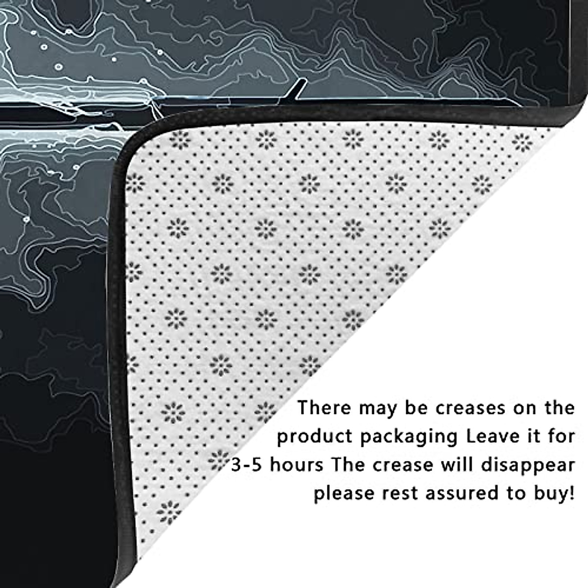 JUNHAOLONG Washable Area Sponge Rug Mat for Bedroom Living Room Lightsaber, Neon Black Light Saber Non-Slip Carpet Super Soft Extra Thick Bathroom Dorm Home Indoor Small Floor Rugs, 2'x3' (24x36Inch)