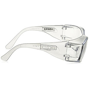 Elvex Delta Plus SG-57C Over Specs III Clear Safety Glasses, 1 Count (Pack of 1)