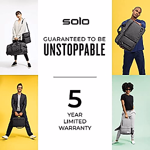 Solo Re:Define Laptop Backpack, Black, 15.6"