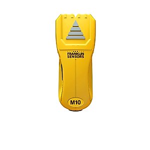 Franklin Sensors ProSensor M10 Professional Stud Finder with 3-Sensors for the Highest Accuracy Detects Wood & Metal Studs with Incredible Speed, Yellow
