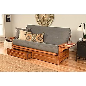 Kodiak Furniture Phoenix Frame with Fabric Mattress in Marmont Blue/Barbados