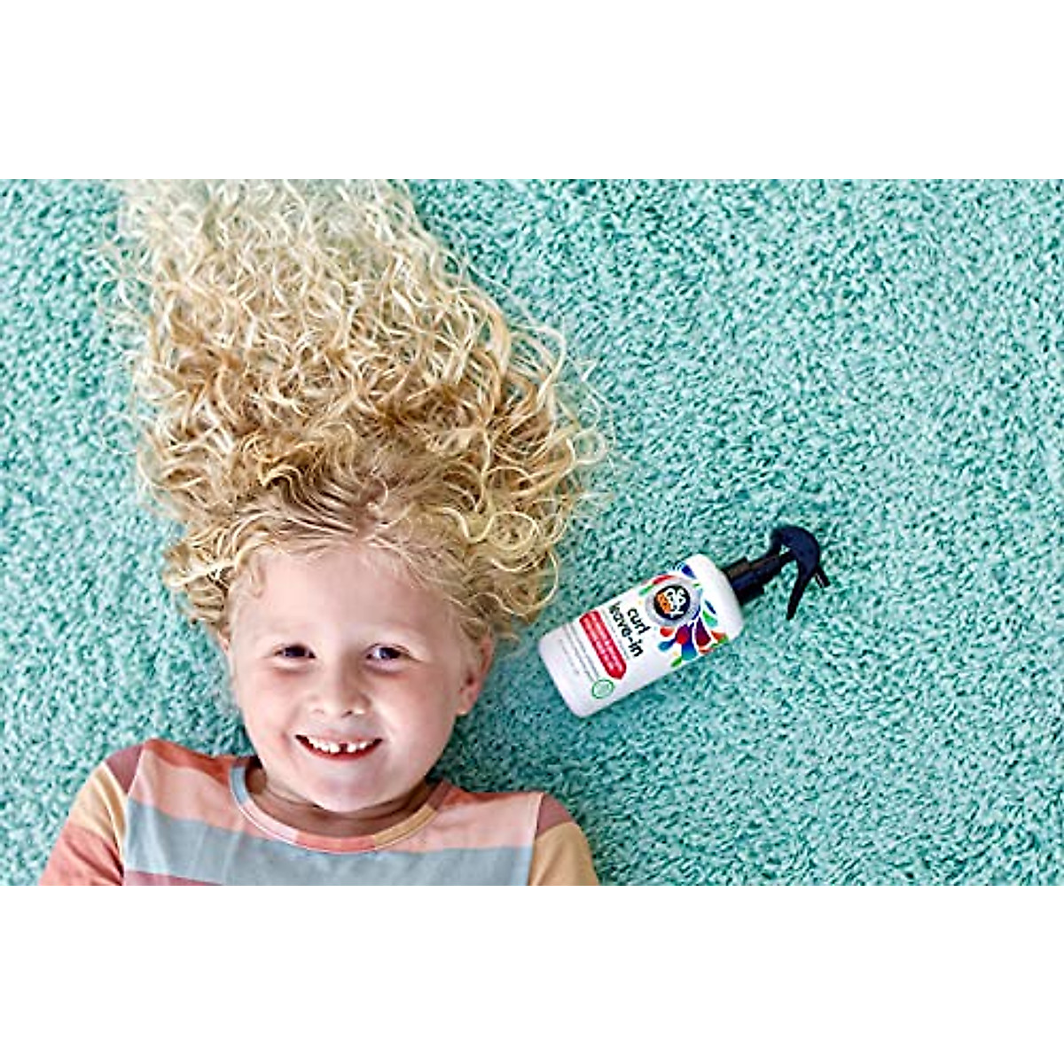 So Cozy Leave In Conditioner Spray (8 Fl Oz) Paraben-Free Detangler for Kids' Curly Hair, Deep Conditioner & Tangle-Free Curls, Gentle & Nourishing with Keratin, Vitamin B5, Olive Oil & Jojoba Oil