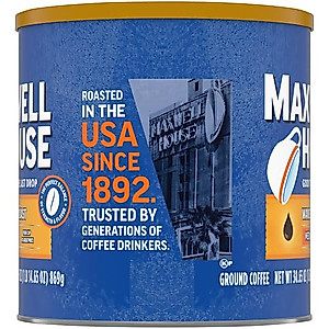 Maxwell House Wake Up Roast Medium Roast Ground Coffee (30.65 oz Canister)