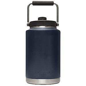YETI Rambler Gallon Jug, Vacuum Insulated, Stainless Steel with MagCap, Navy