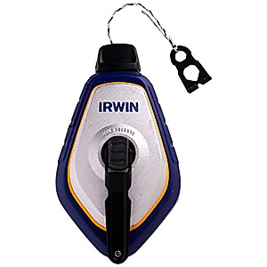 Strait-Line 1932876 IRWIN Speedline Pro Chalk Reel, 100'