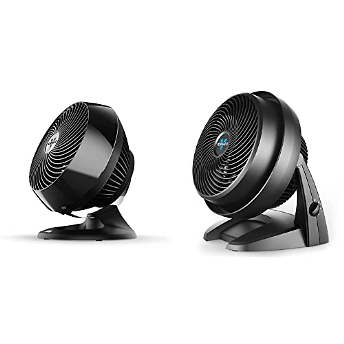 Vornado 660 AE Large Whole Room Compatible with Alexa Air Circulator Fan with 4 Speeds, Black, A Certified for Humans Device & 630 Mid-Size Whole Room Air Circulator Fan