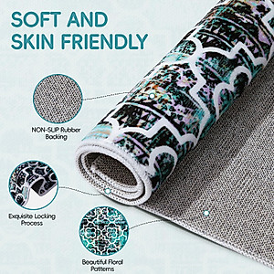 VFROO Area Rugs 5x7 Washable Rug for Living Room,Non-Slip Non-Shedding Ultra-Soft Floor Carpet for Home,Office, Dining Room,Bedroom (Style A)