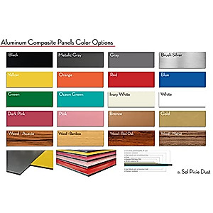 Contemporary Post Mount Mailbox/Aluminum Brush Silver Body and Aluminum Wood Walnut Numbers, Custom Mailbox, Mailnest, PostBox, Type 4