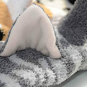 DRESHOW Spa Facial Headbands Terry Cloth Towels Headbands Cute Cat Ear Hairband for Women Wash Face Makeup Mask Headbands