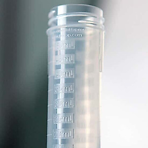 Environmental Express UC475-GN Ultimate Digestion Cup with Green Polyethylene-Faced Lined Cap, 50 mL Capacity, Polypropylene (Pack of 500)