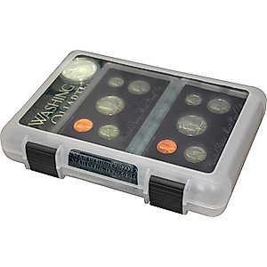 MTM In-Safe Handgun Storage and Organizing Case ISC12, Clear, 12-Inch (3-Pack)