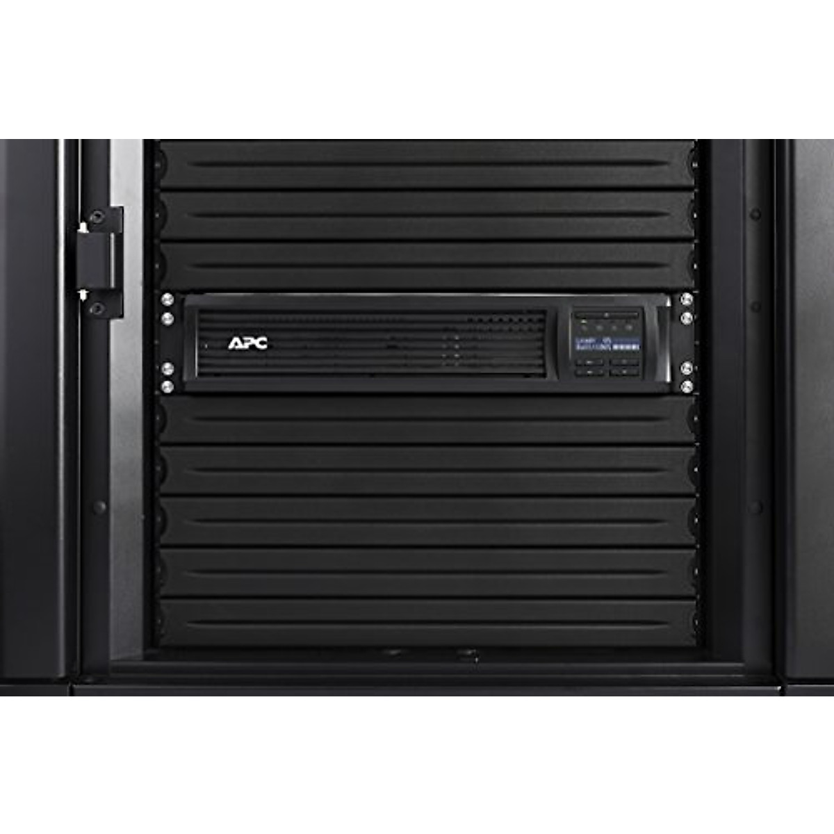 APC 2200VA Smart UPS with SmartConnect, SMT2200RM2UC Rack Mount UPS Battery Backup, Sinewave, AVR, 120V, Line Interactive Uninterruptible Power Supply