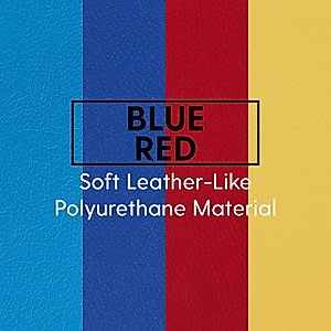 SoftScape Toddler Playtime Corner Climber, Indoor Active Play Structure for Toddlers and Kids, Safe Soft Foam for Crawling and Sliding (4-Piece Set) - Blue/Red, 11619-BLRD