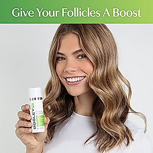 BosleyMD Follicle Energizer, DHT Blocker, Extra Strength Thinning Hair Treatment for Hair Loss and Hair Regrowth, Men and Women,1oz. and Value Kit