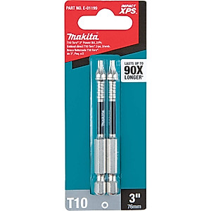 Makita E-01270 Impact XPS™ T25 Torx 3" Power Bit, 15/pk