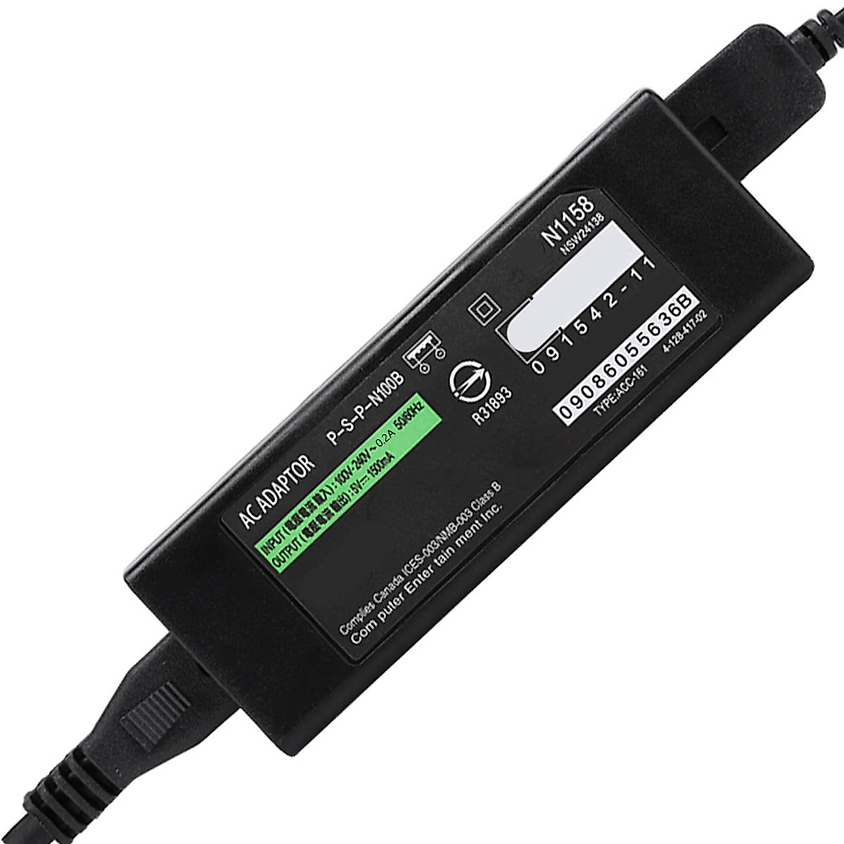 Power Adapter for PSP Fast Charging 5V/1500mA Charger for PSP (US)