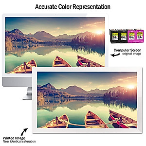 Cartlee Remanufactured Ink Cartridge Replacement for HP 64 XL 64XL for Envy Photo 6252 6255 6258 7120 7155 7158 7164 7800 7855 7858 7864 Inkjet Printers Combo Pack (2 Black, 2 Tri Color)