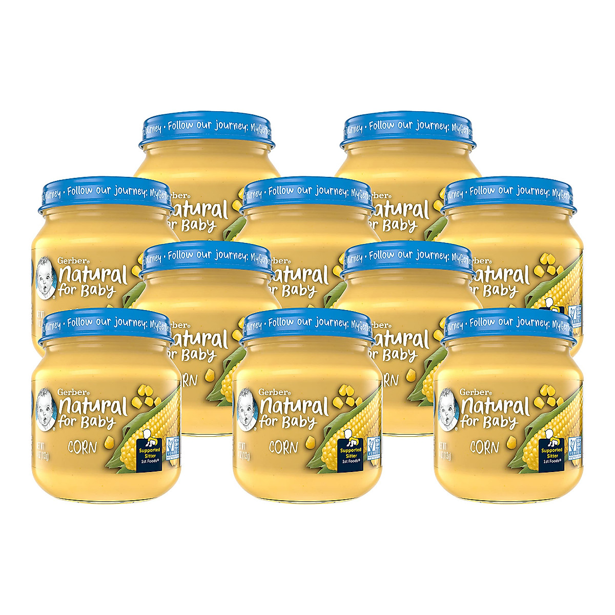 Gerber Natural for Baby 1st Foods Baby Food Jar (Corn)