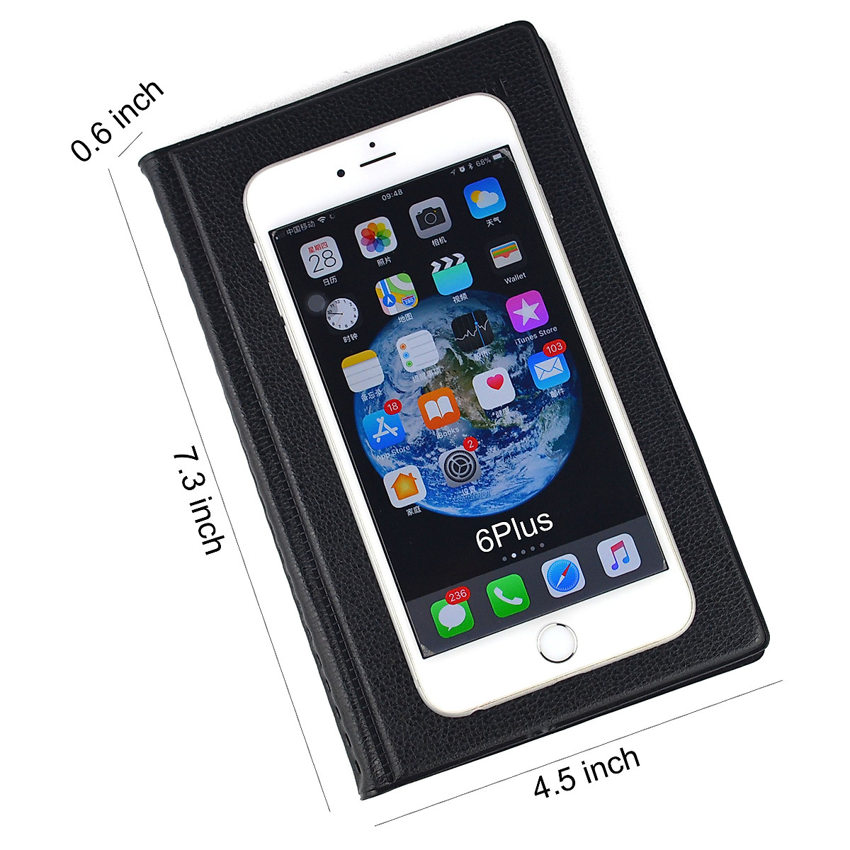 SAMYO Business Card Book Holder Name Card Organizer Professional Office Journal Namecard Holder Organizer Holds 240 Cards - Black