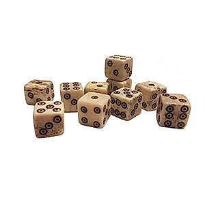 Genuine Bone Dice Set (Hand Carved)