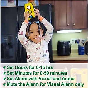 BeeZee Kids Stoplight Golight Traffic Light for Kids - Visual Timer with Audio Cues - Stop Light Ready to Wake - Sleep Training for Kids, Teacher Stop Light - App Included