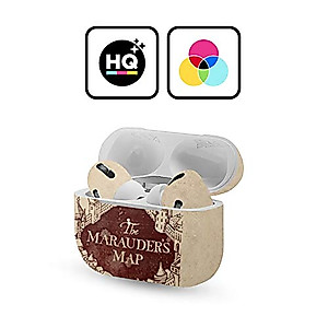 Head Case Designs Officially Licensed Harry Potter Marauder's Map Prisoner of Azkaban VII Vinyl Sticker Skin Decal Cover Compatible with Apple AirPods Pro