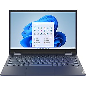 Lenovo Yoga 6 13.3" FHD IPS 2-in-1 Touch Screen Premium Laptop | AMD Ryzen 5-5500U Processor | 8GB RAM | 256GB SSD | Backlit Keyboard | Windows 11 | with USB3.0 HUB Bundle