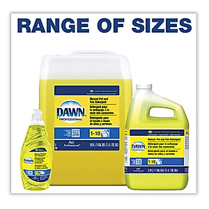 Dawn 45113EA Manual Pot & Pan Dish Detergent, Lemon, 38 oz Bottle