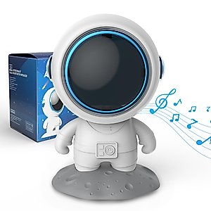 COMFIER Cute Cartoon Astronaut Bluetooth Speaker,Small Portable Wireless Speaker with TWS Pairing,Loud Stereo Sound, Decor for Home/Party/Outdoor/Beach,Fashion Style Bedroom Office Desk for Child