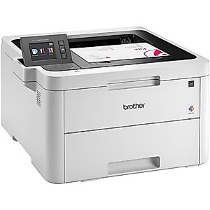 Brother HL-L32 70CDW Series Compact Digital Wireless Color Laser Printer - Mobile & NFC Printing - Auto Duplex Printing - Up to 25 ppm - Up to 250-Sheet Tray Capacity - 2.7" Touch + HDMI Cable